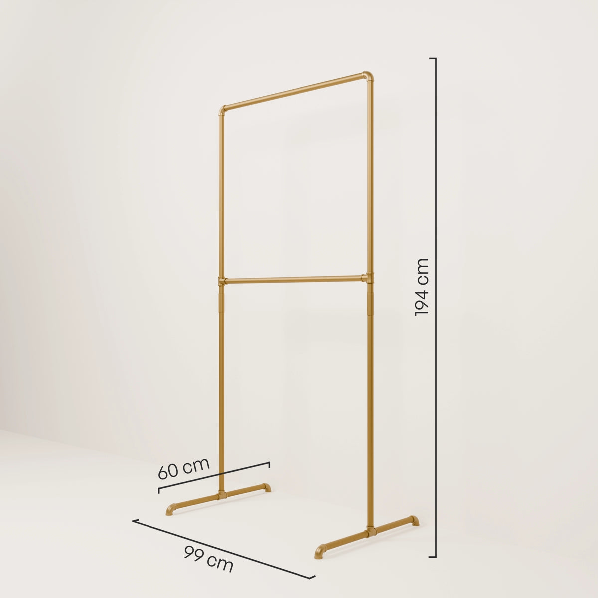 Pamo Design LAS 1 Kleiderständer Gold | 1341003001